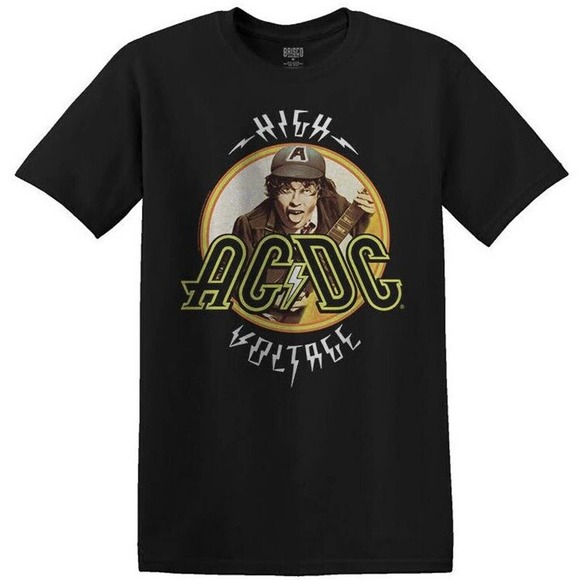 AC/DC | Shirts | Acdc Hard Rock Heavy Metal Band Mens High Voltage ...